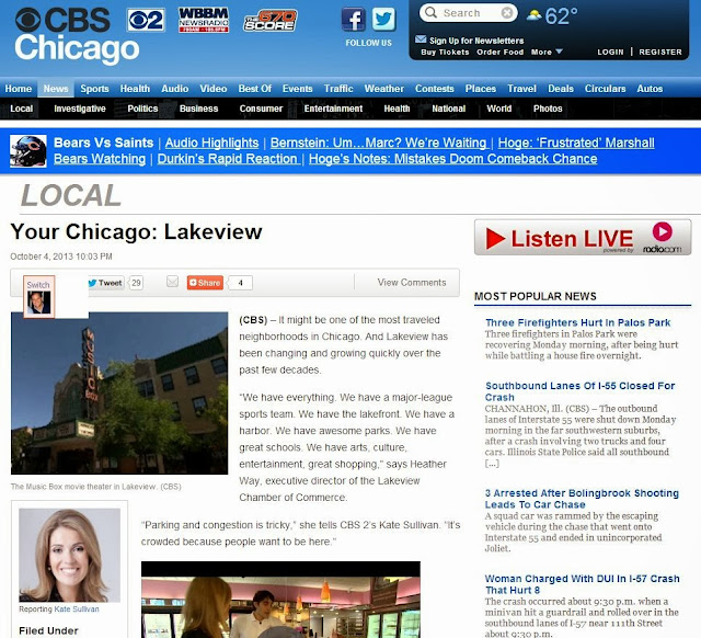 CBS Chicago Loves Lakeview – Southport Corridor News and Events ...