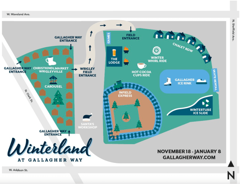 WINTERLAND AT GALLAGHER WAY RETURNS WITH MAJOR EXPANSION INSIDE WRIGLEY ...