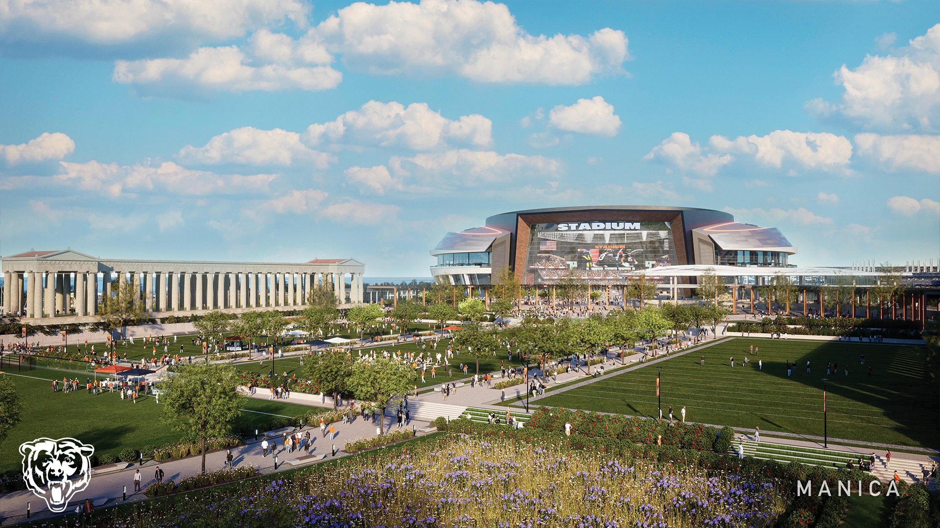 Bears unveil plans for new stadium near Soldier Field, will Chicago ...