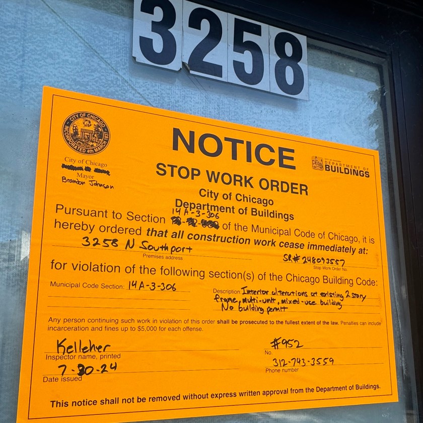 Colectivo Coffee’s New Location on Southport Avenue Halted by Stop Work ...