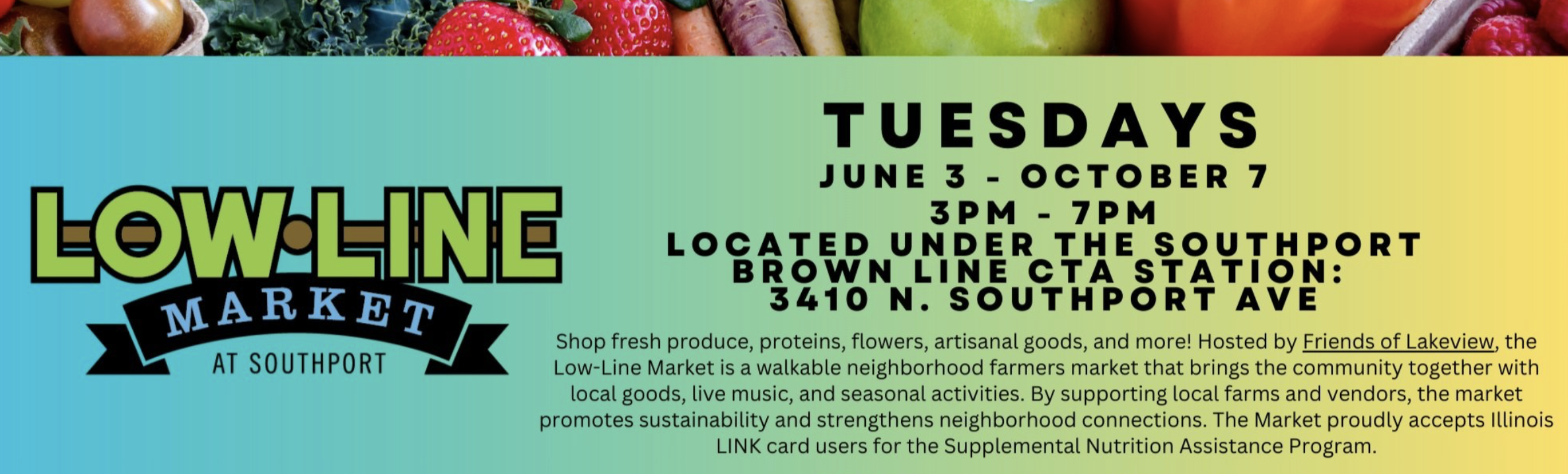 The Low-Line Market Details for 2025 – Southport Corridor News and ...